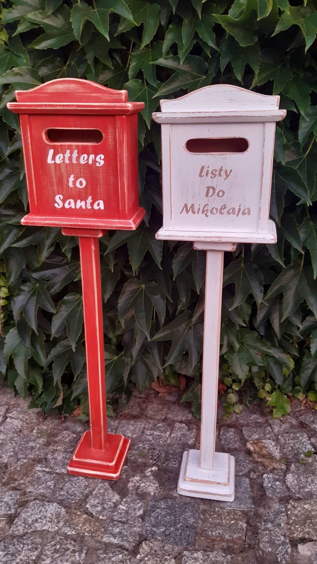 Wooden Santa's Letter Box Photography Props Christmas - Etsy