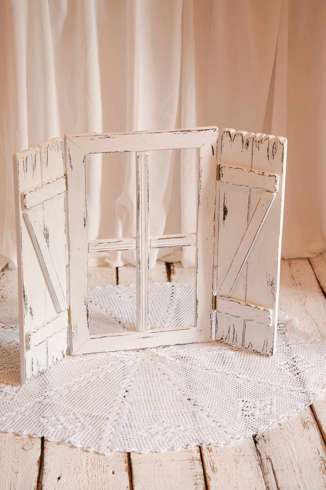 Wooden Shutter Photography Prop, Small Window, Photo Backgrounds ...