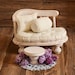 Wooden Chaise Longue With Pillows Photography Prop, Newborn and ...