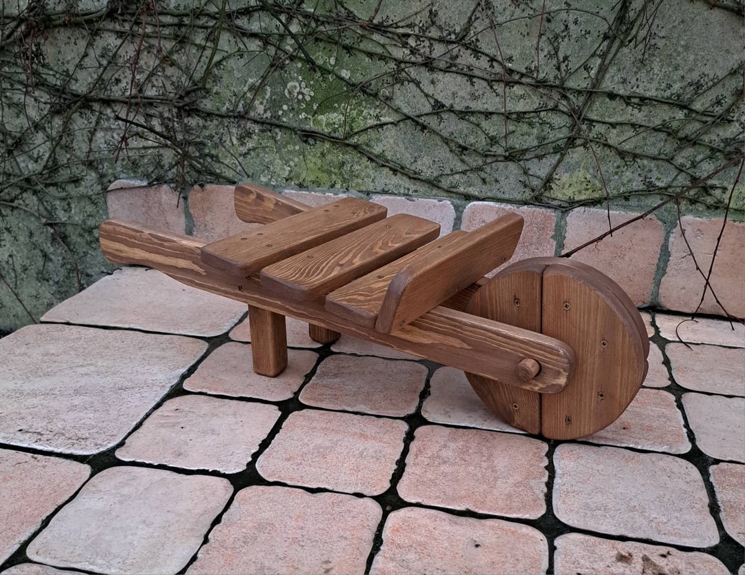 Wheelbarrow Photography Prop, Wooden Barrow, Baby Photo Prop, Kids ...