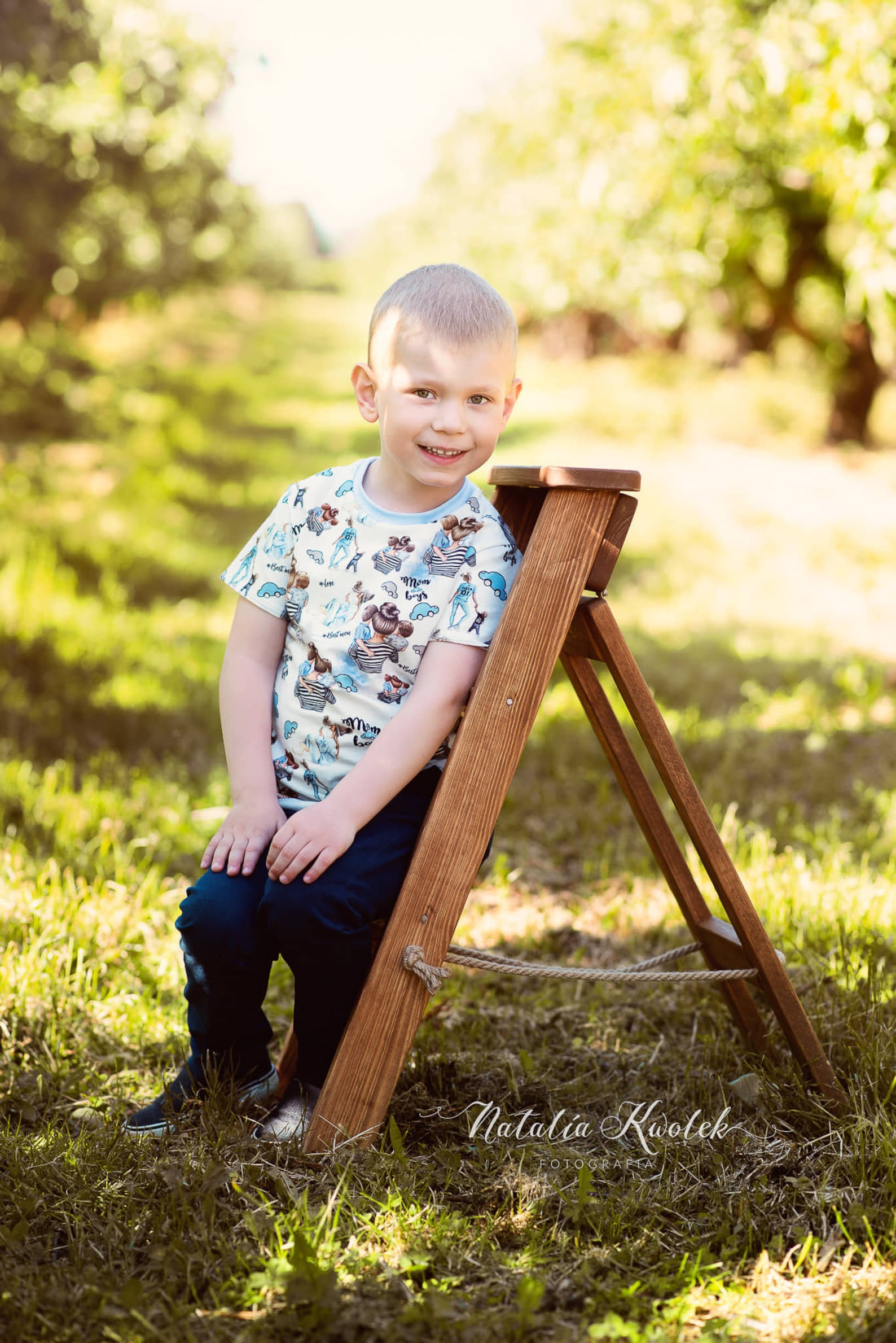 Wooden Ladder Photography Prop, Studio Props, Children Photography ...