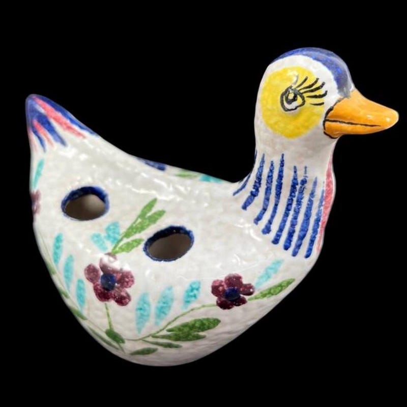 Bird Flower Frog - Etsy