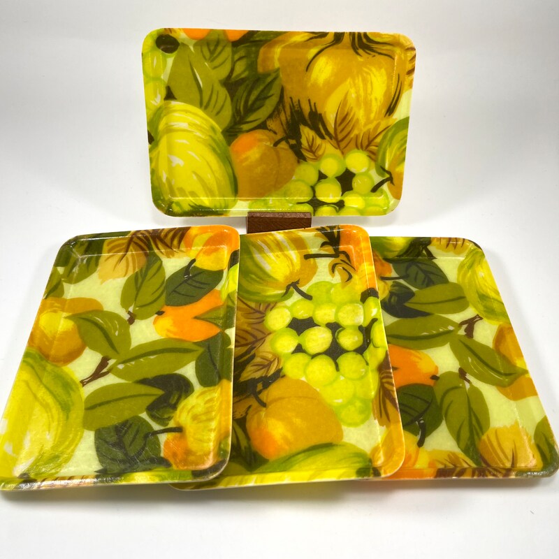 Yellow Fruit Plate - Etsy