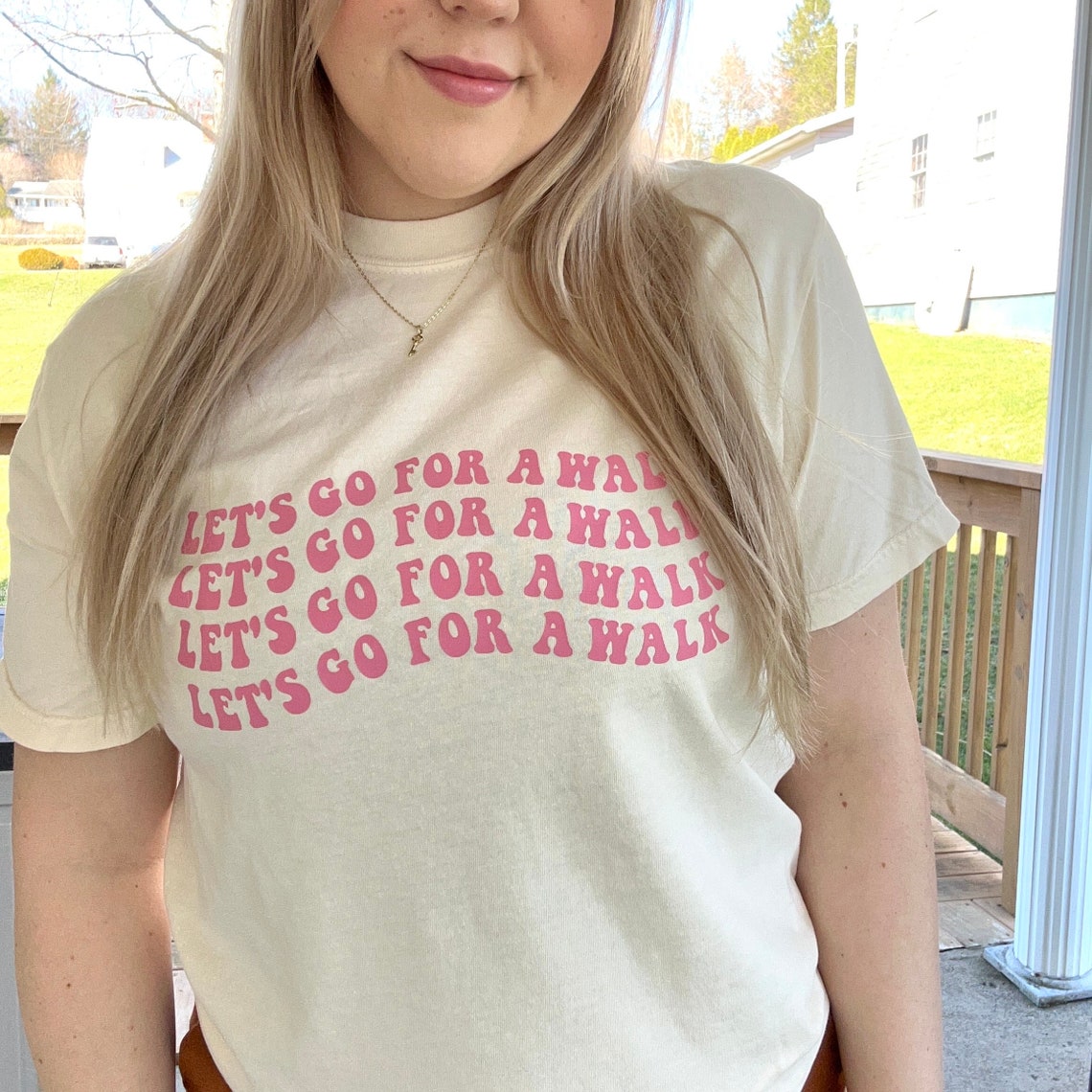 Lets Go for A Walk Tee Shirt Hiking Shirt Adventure Tee Shirt Walking ...
