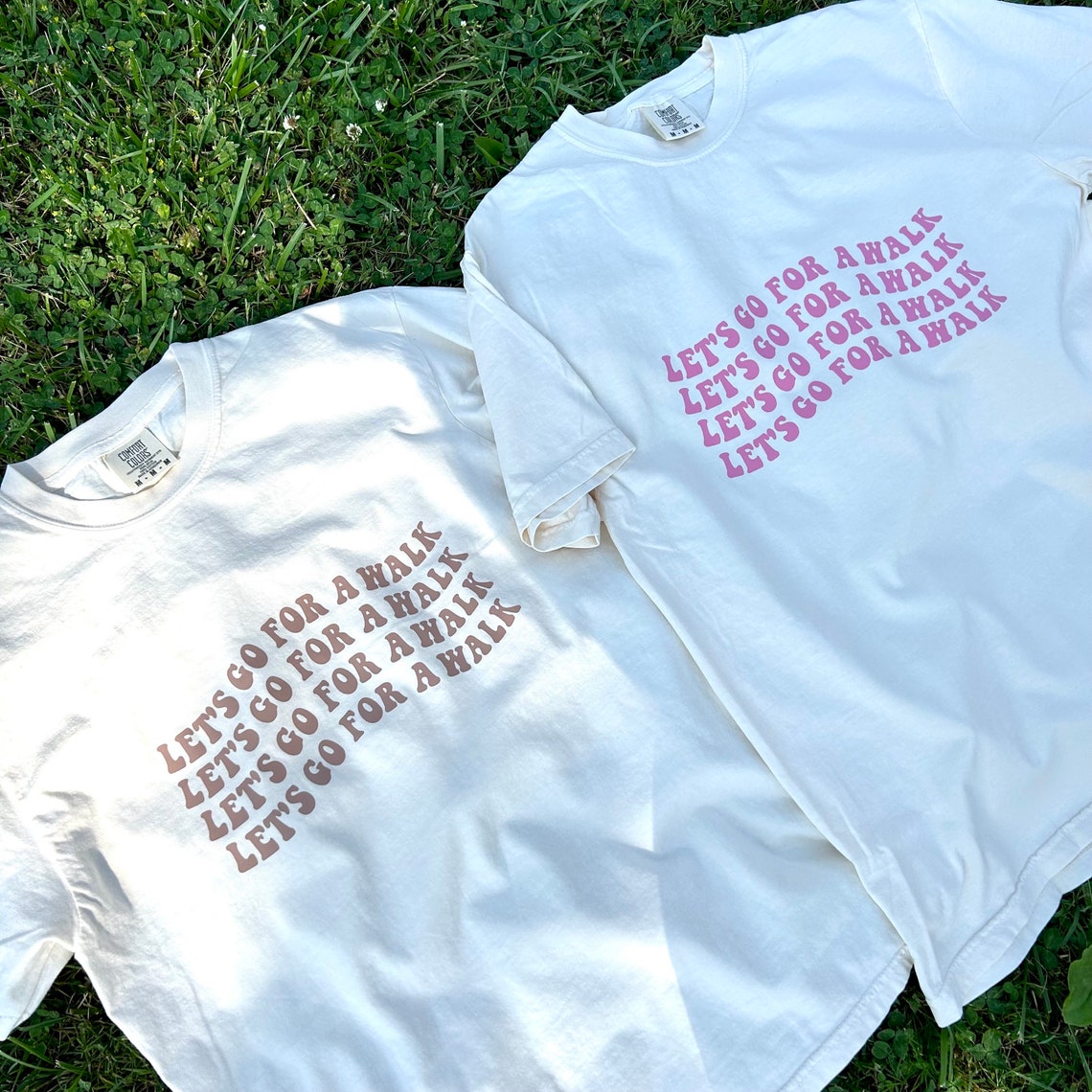 Lets Go for A Walk Tee Shirt Hiking Shirt Adventure Tee Shirt Walking ...