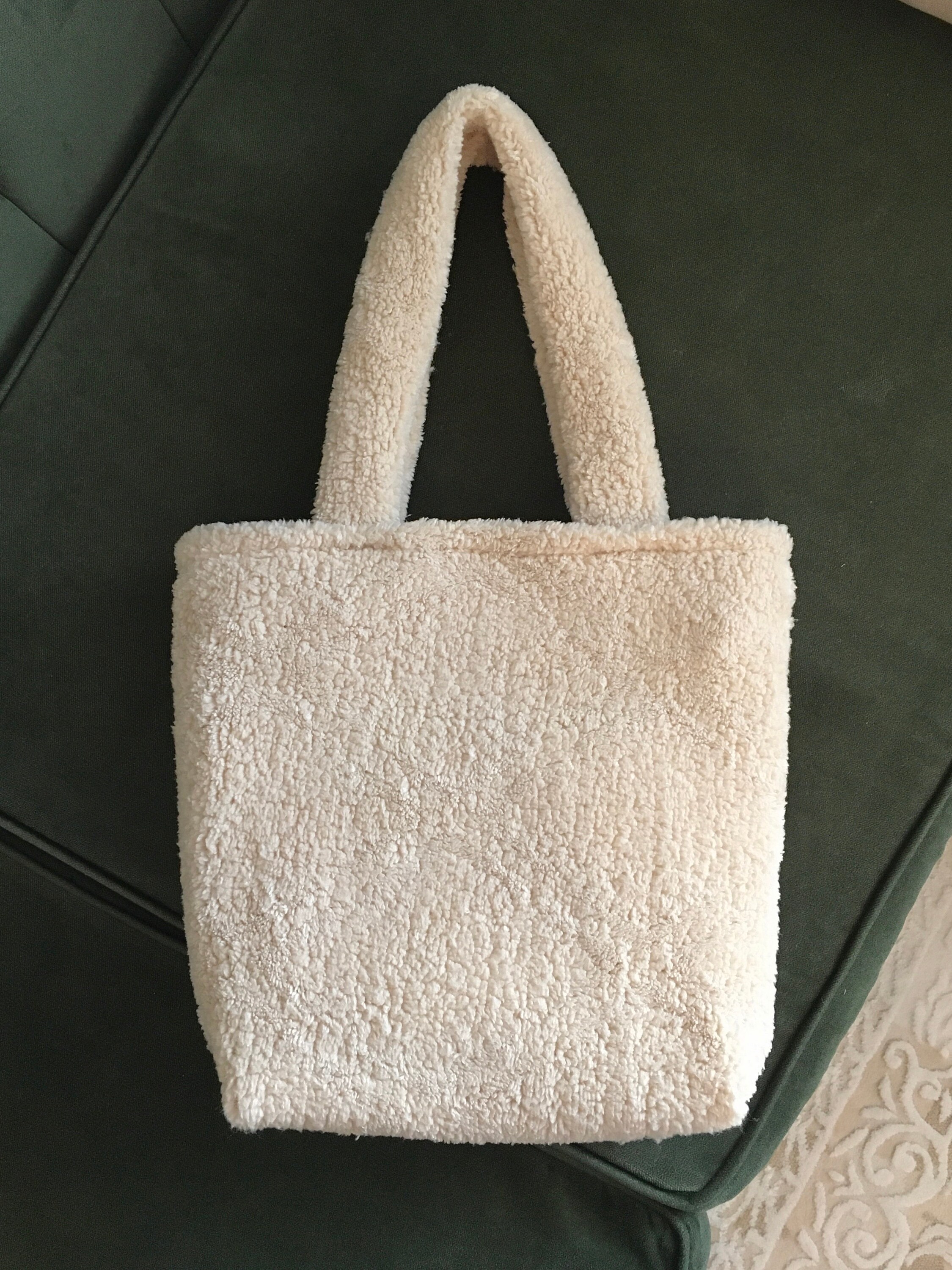 Fluffy Bag, Furry Tote Bag, Faux Fur Bag, Y2k Bag, Teddy Bear Tote Bag ...