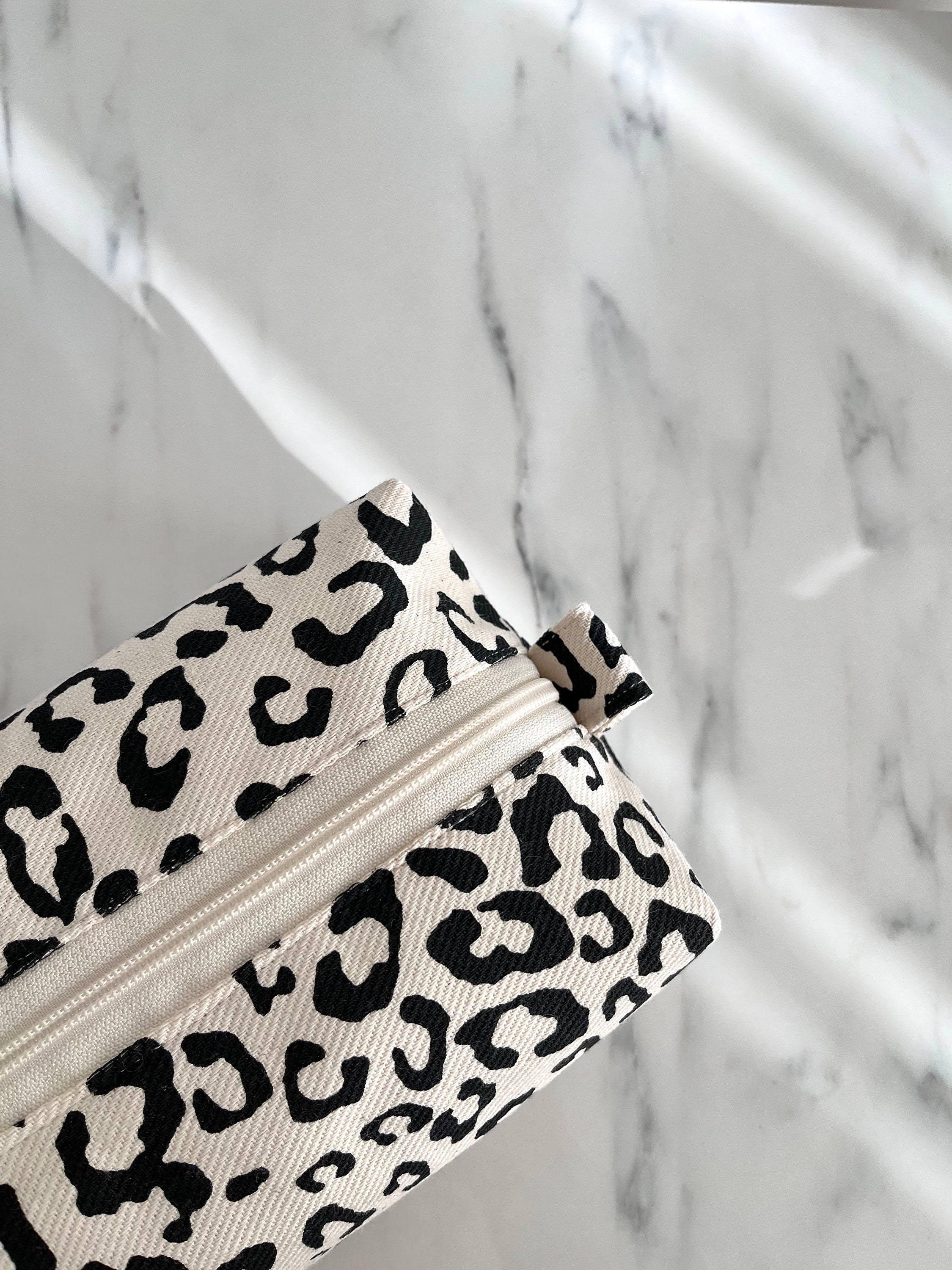 Leopard Makeup Bag Makeup Pouch Leopard Cosmetic Bag - Etsy