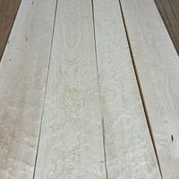 Spalted Maple Live Edge Lumber Slab Flame Pattern Table Decor Art ...