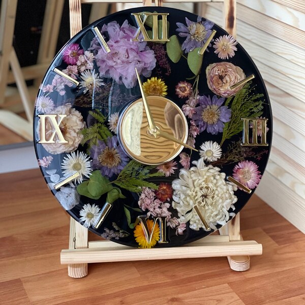 Epoxy Resin Clock - Etsy