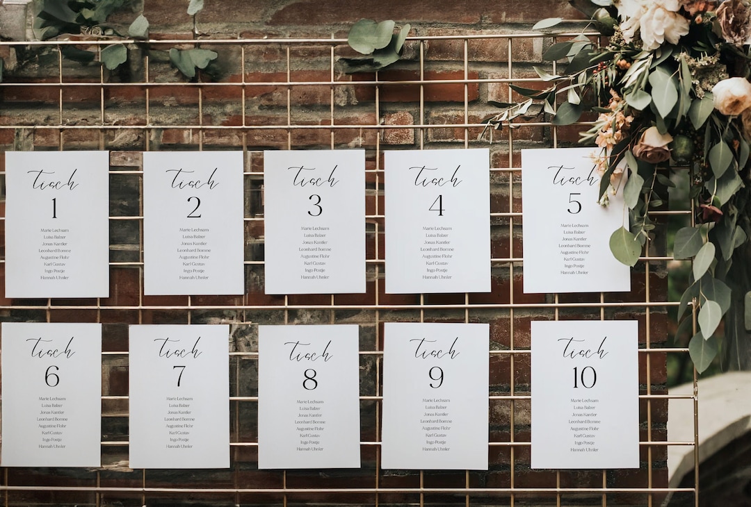 A5 Seating Chart, Seat Maps, Seating Rules Wedding Wedding Seating ...