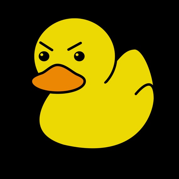 Angry Rubber Duck