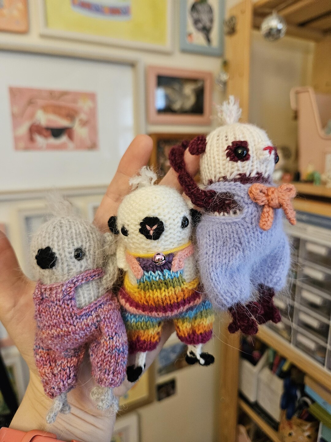 Bag Friend Critters! Handmade Original Bag Friends by Allie and Jules ...