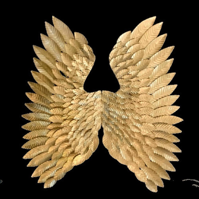 Metal Golden Eagle Wings Handmade Mural Art Roman Designer Aquila Eagle ...