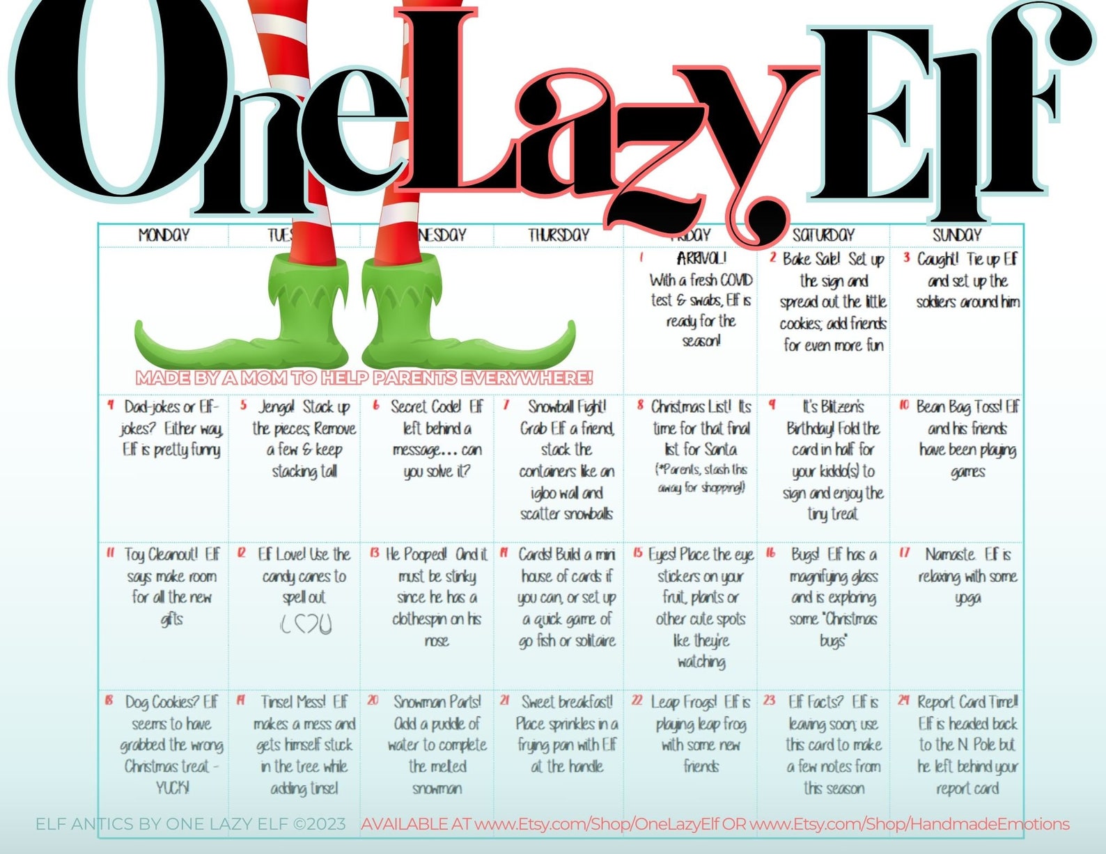 SHIPS NEXT DAY! | 26 Days of Elf Pranks, Antics & Mischief - All ...