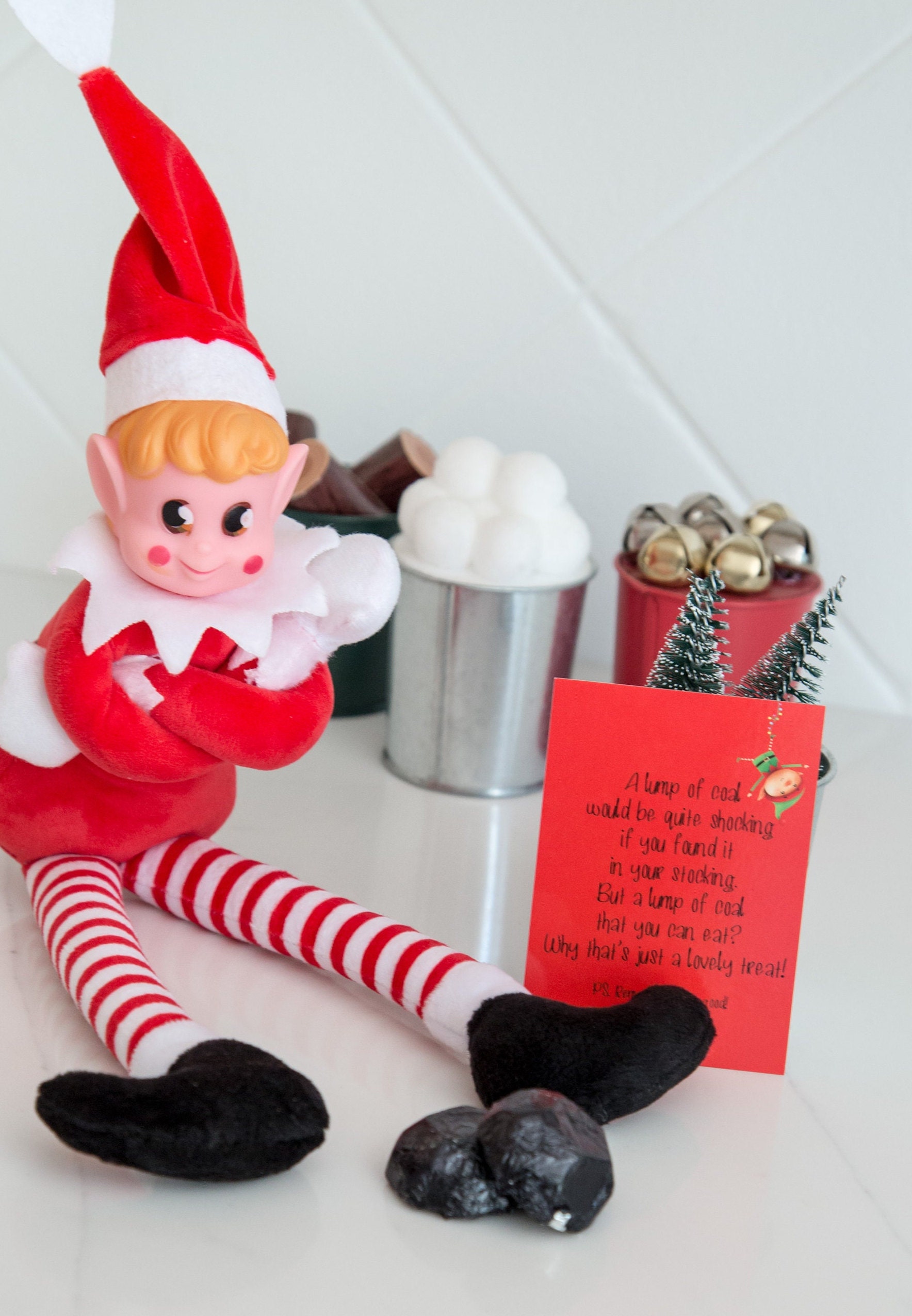 SHIPS TODAY! Best 26 Day Funny Elf Kit | Elf Props| Elf Antics Pranks ...