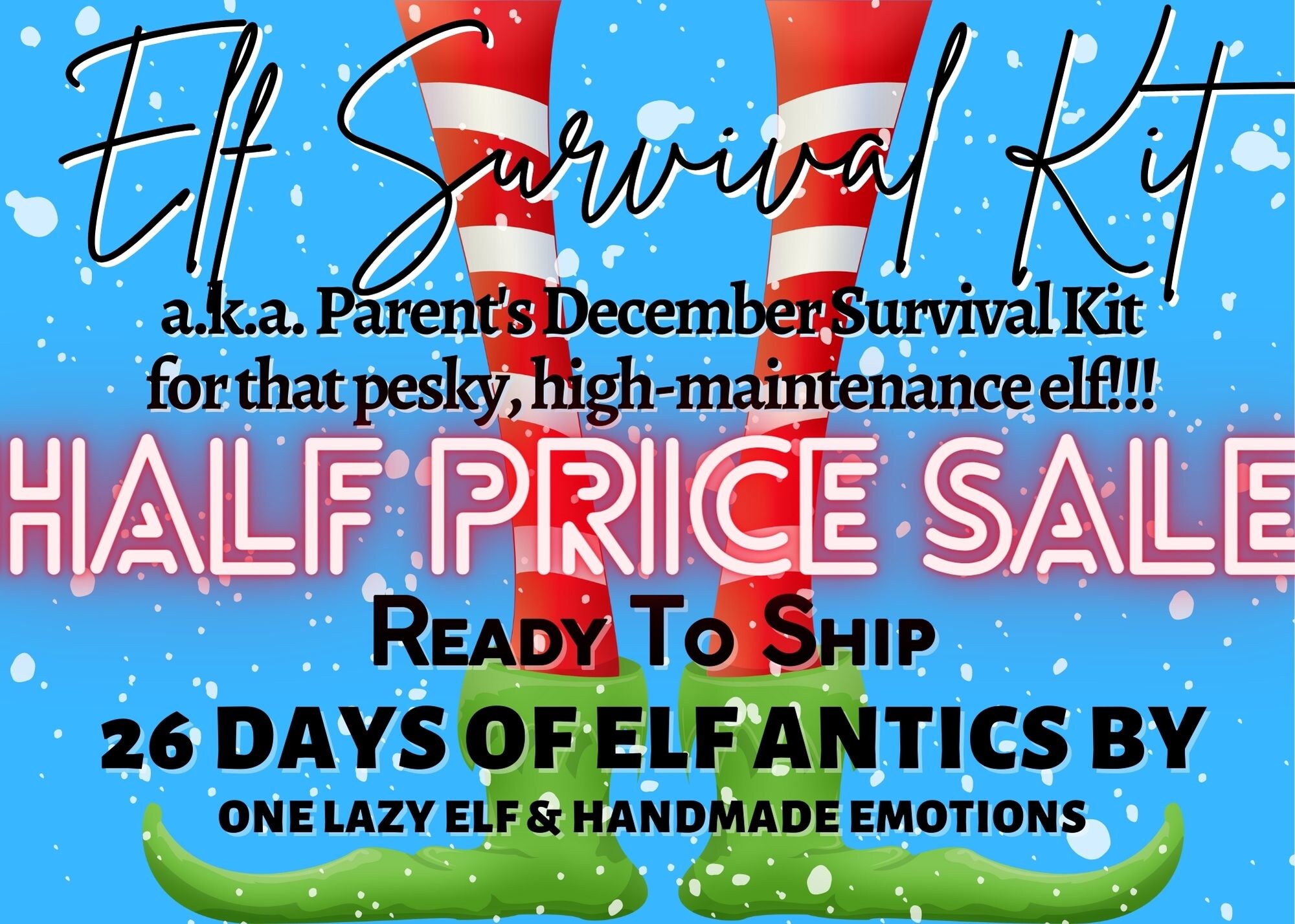 HOT DEAL 26 Days of All New Elf FUN Props, Antics & Mischief All ...