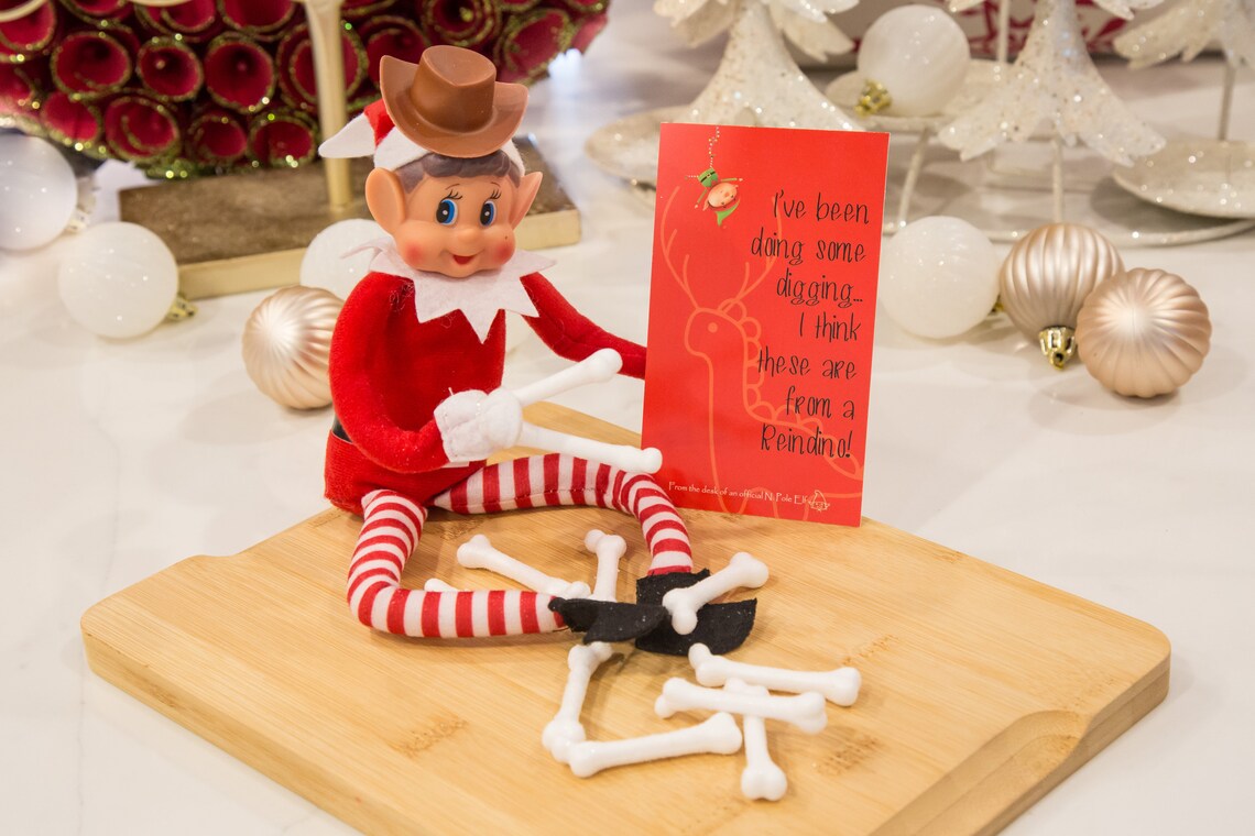 26 Days of Elf Pranks Kit: Christmas Activity Calendar - Etsy