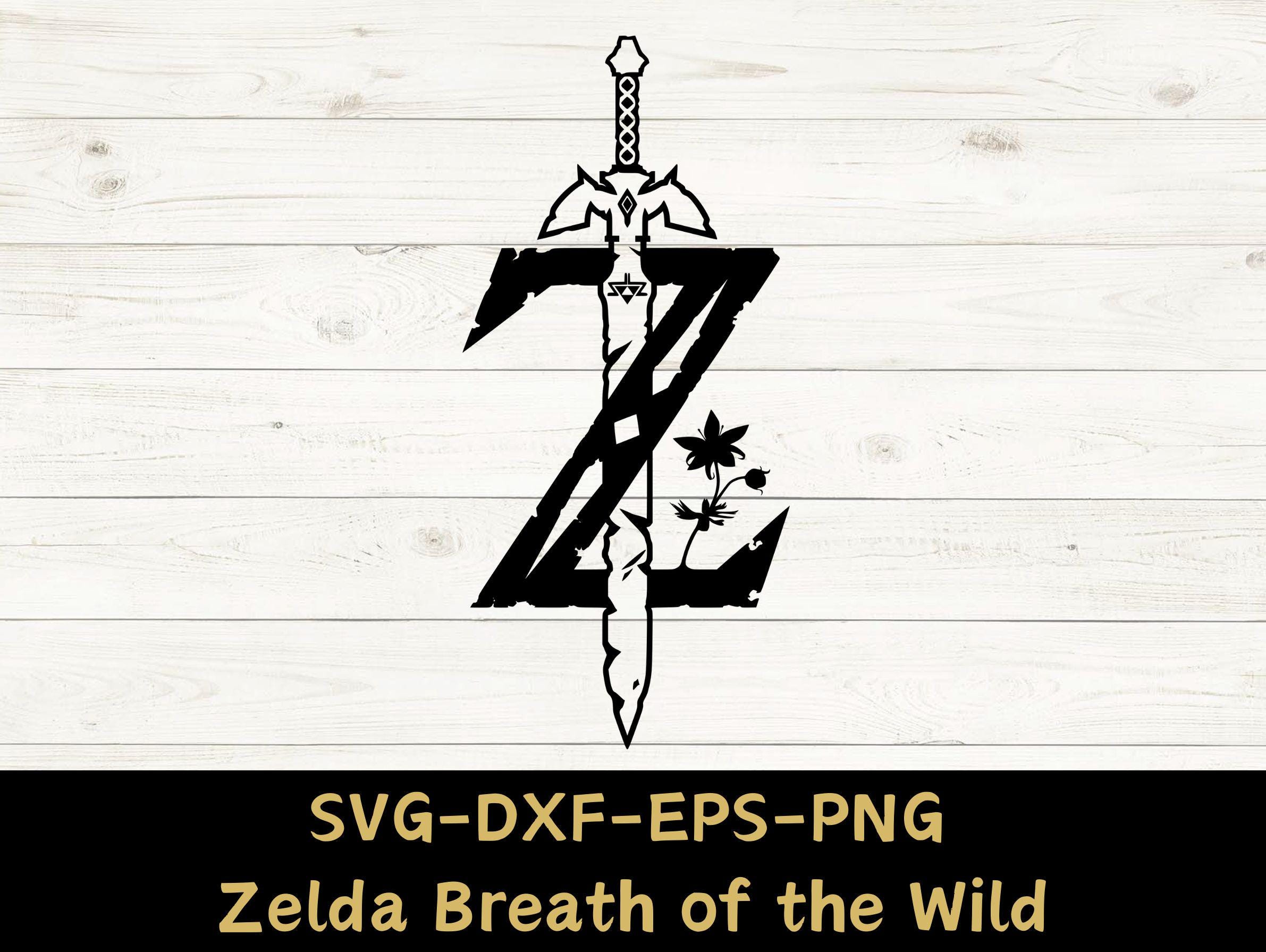 Legend of Zelda Breath of the Wild SVG File, Video Game Download ...