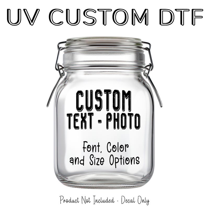 Custom Photo Uv Dtf Wrap - Etsy