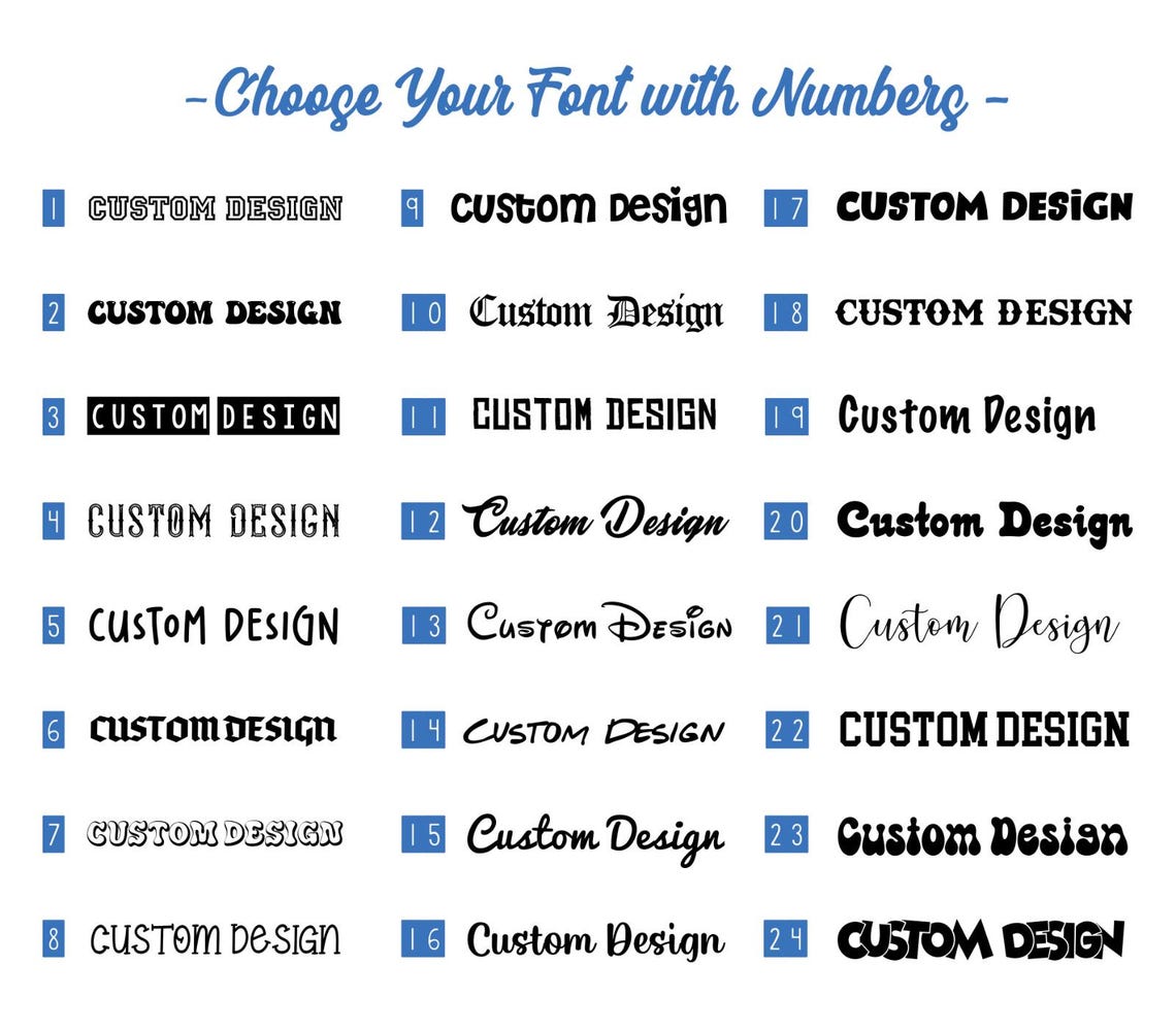 Custom DTF Print, Custom Text DTF Transfer, Personalized Ready to Press ...