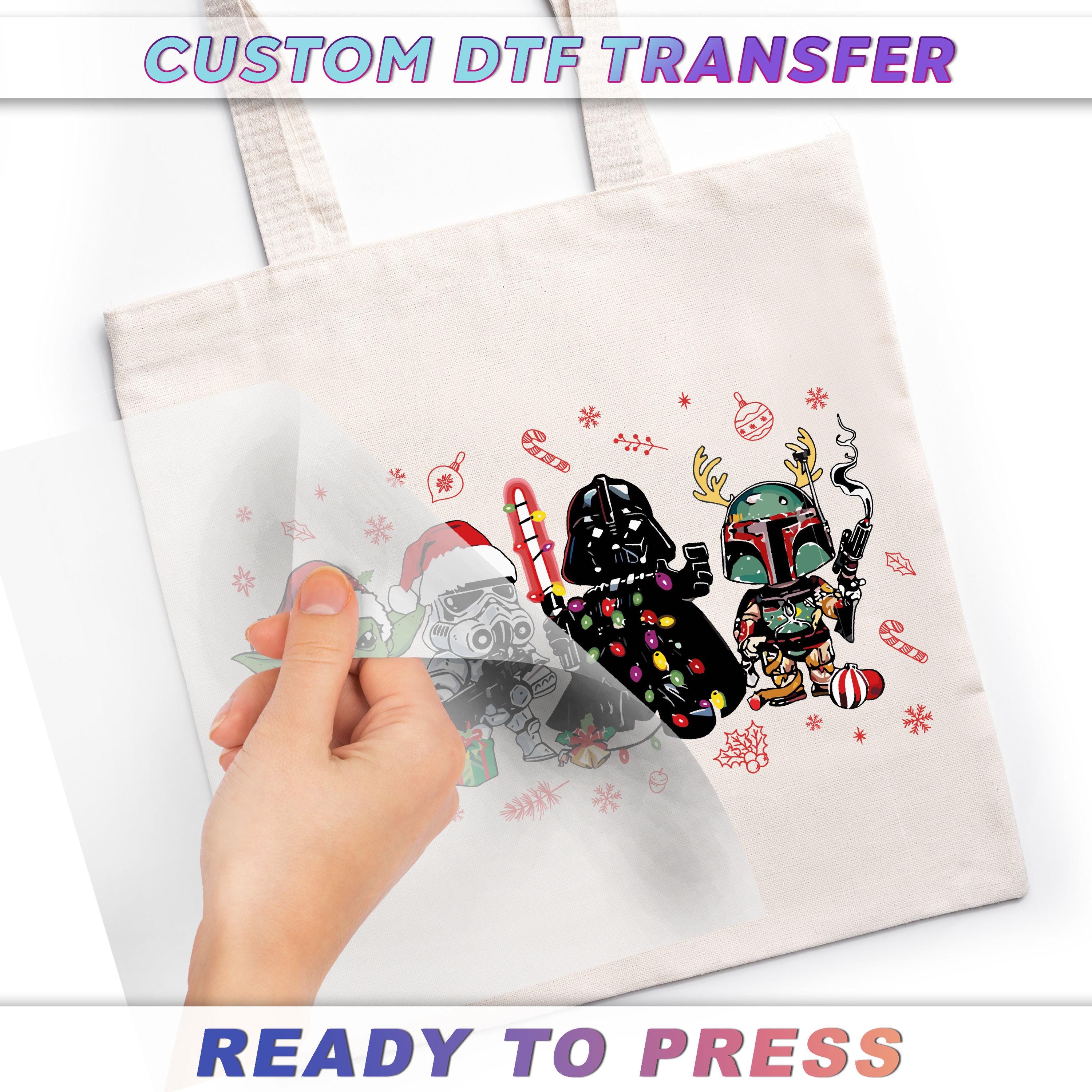 Star Wars Family Christmas DTF Transfer, Star Wars Characters Ready to ...