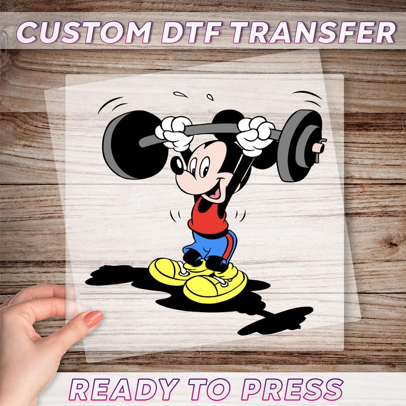 Muscle Mickey - Etsy