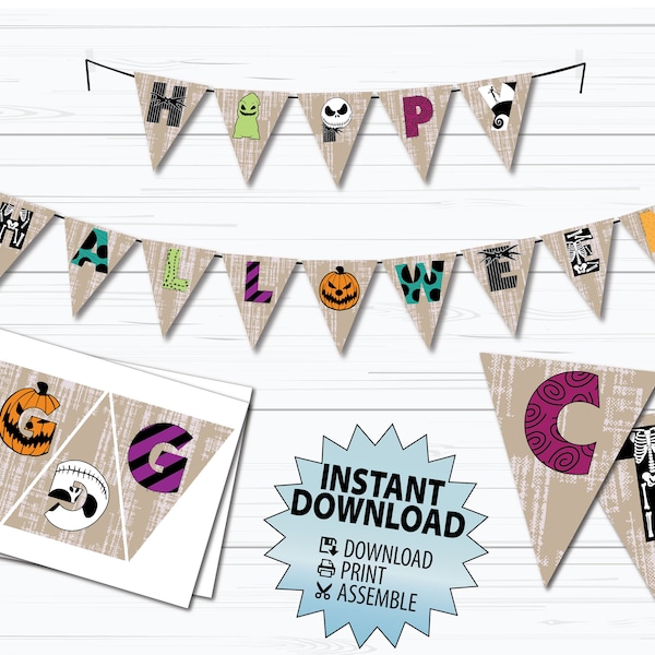 Nightmare Banner - Etsy