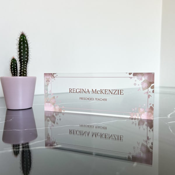 Custom Desk Plaque Engraved - Etsy