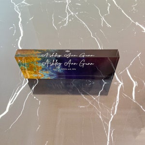 Ship Captain Name Sign - Nautical Desk Name Plate - Sea and Land ...