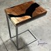 Epoxy Side Table Epoxy End Table Epoxy Resin Table River - Etsy