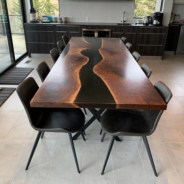 Resin Dining Table - Etsy
