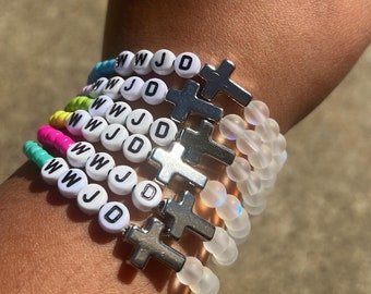 HWLF/ WWJD Smiley Face Bracelets - Etsy