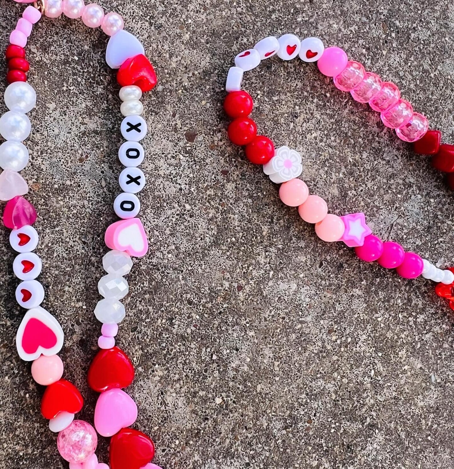 Valentines Day Lanyard. Heart Lanyard. - Etsy