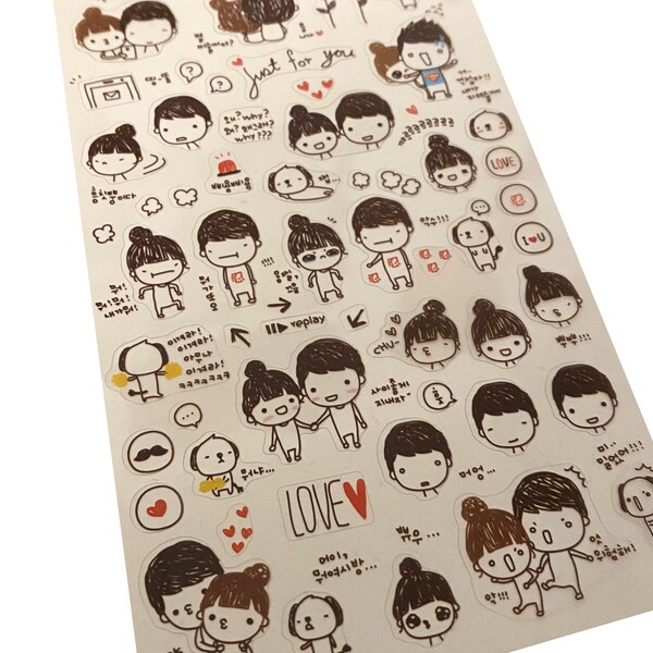 Korean Stickers - Etsy