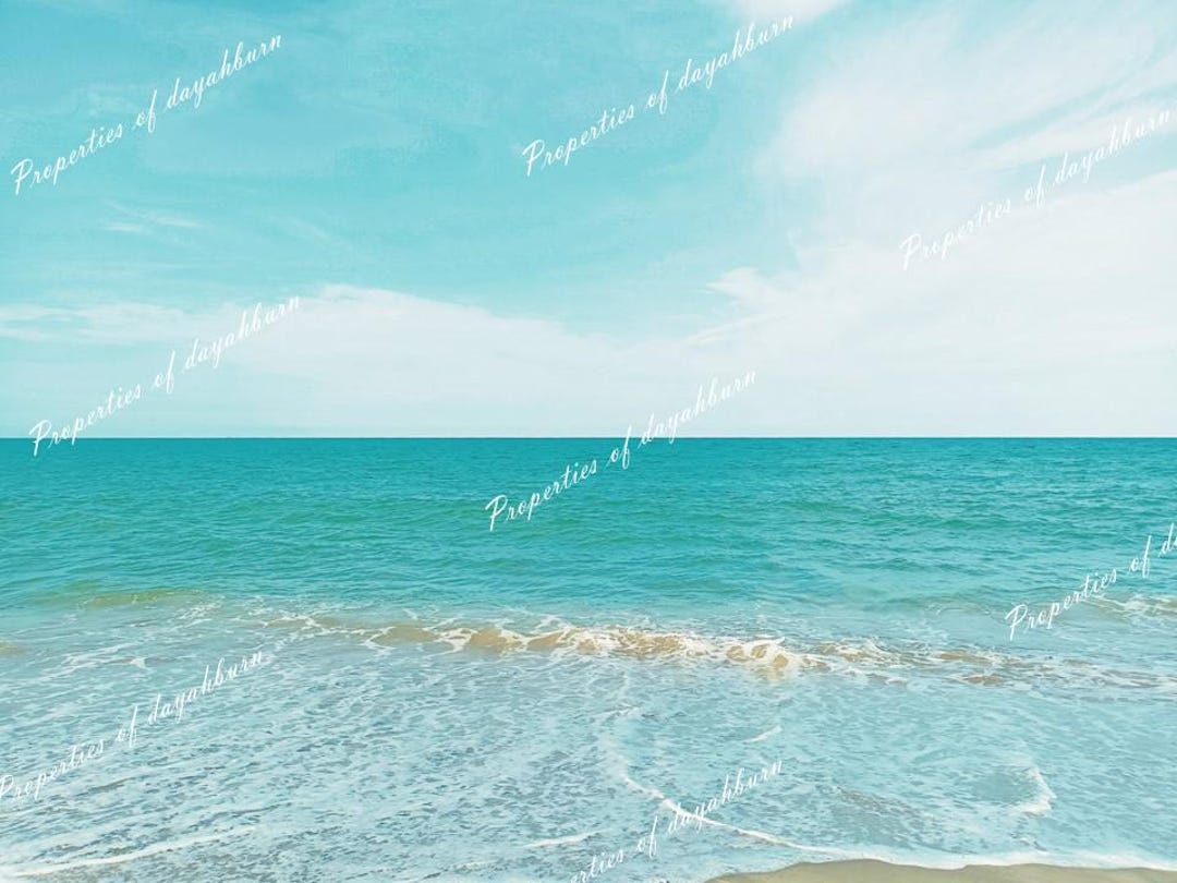 Nautical Vibes Digital Wallpaper - Sea-inspired Prints, Blue Sky and ...