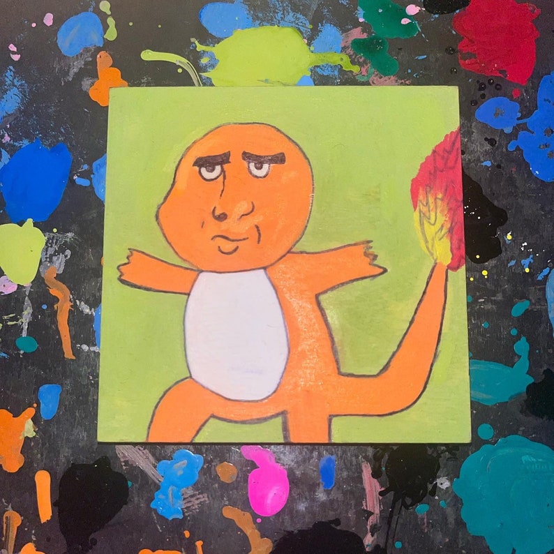 Nicolas Cage Pokémon Art | Etsy