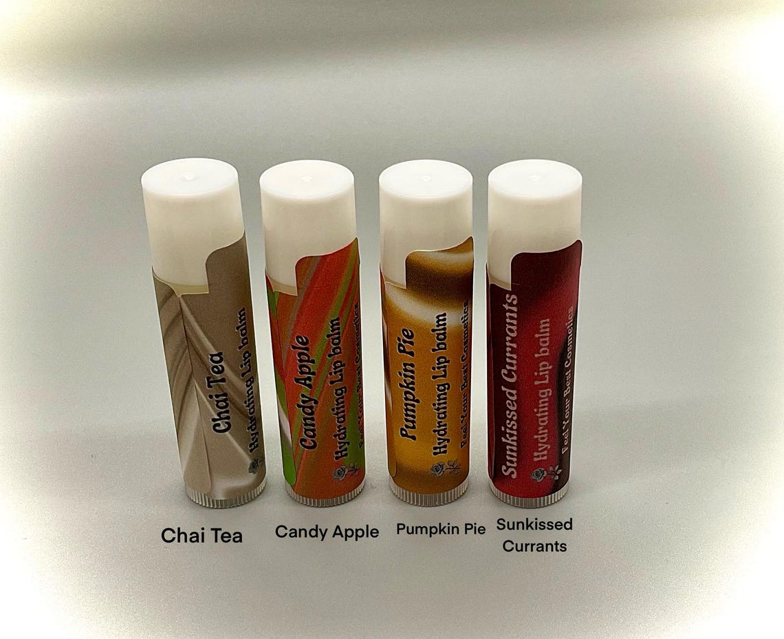 Limited Edition Fall Fun Hydrating Lip Balm 4-pack - Etsy