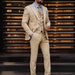 MEN SUIT Ivory Men Suit Men 3 Piece Suit Elegant Men Suit Men Wedding ...