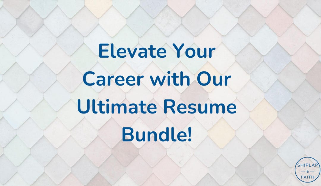 Ats-friendly Resume Template Bundle, Cover Letter, Job Search Tools ...
