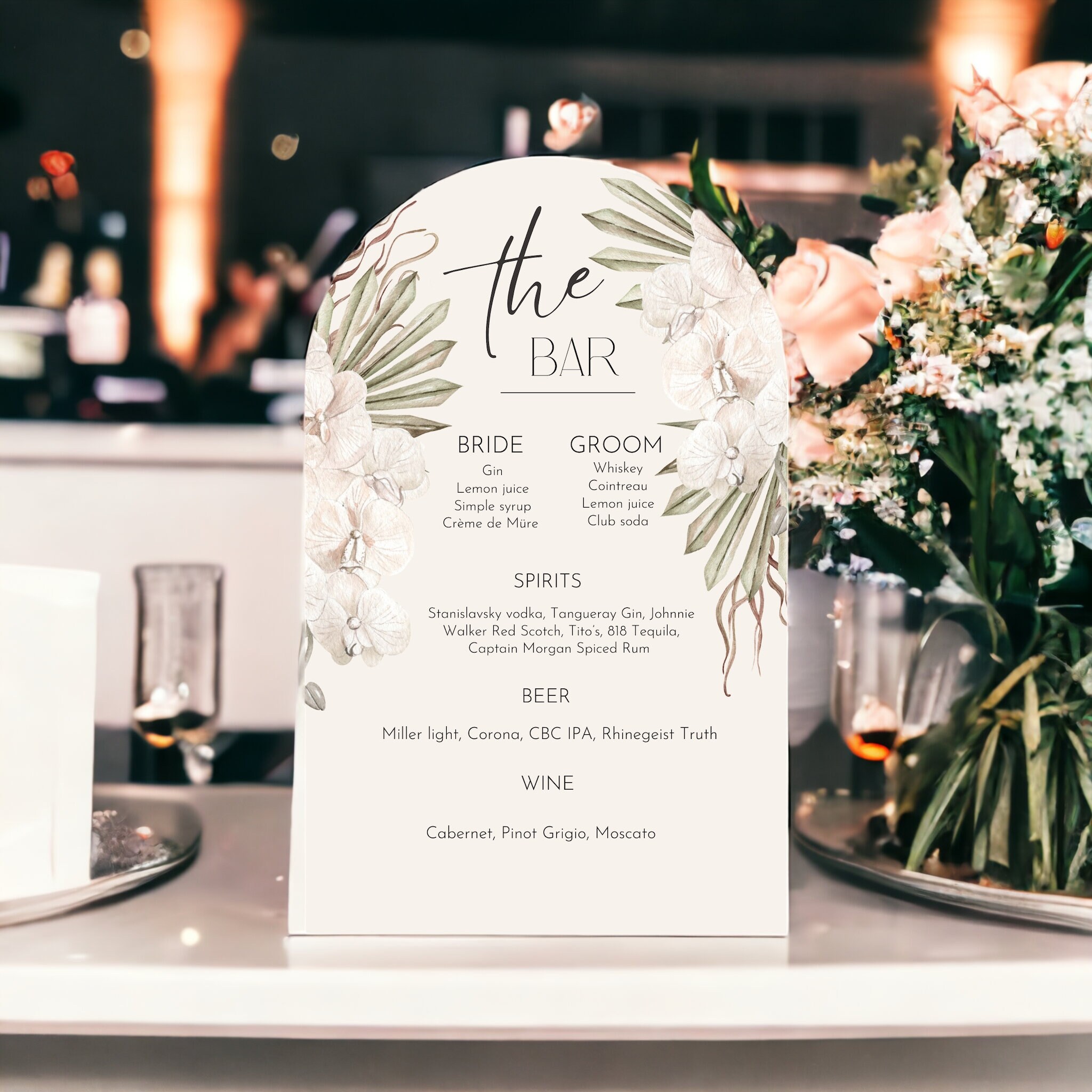Bar Menu Template Editable Drink Menu Template Bar Menu - Etsy