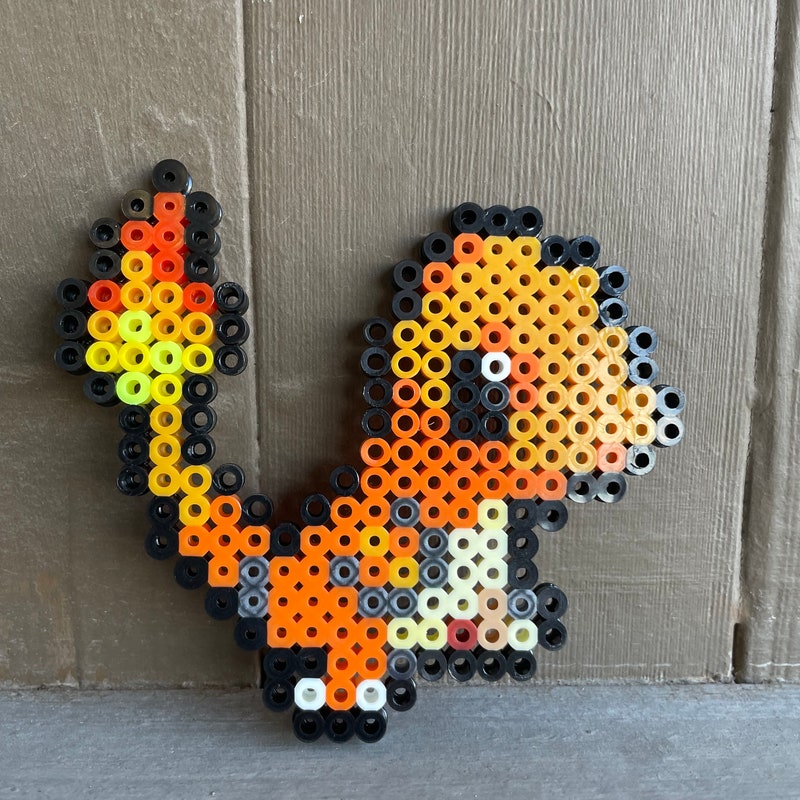 Charmander Pixel Art - Etsy