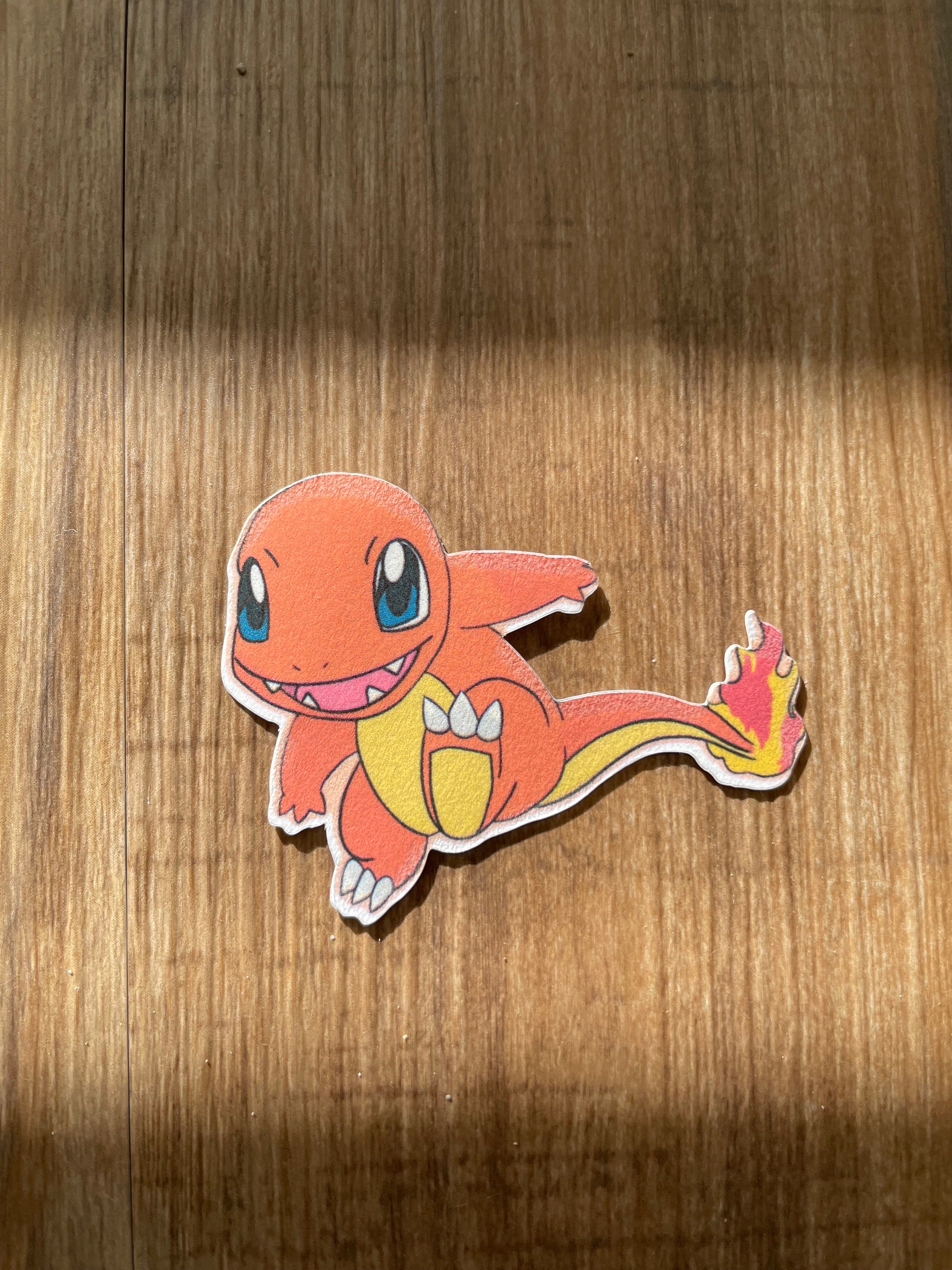 Charmander, Charmeleon, and Charizard Sticker Pack - Etsy