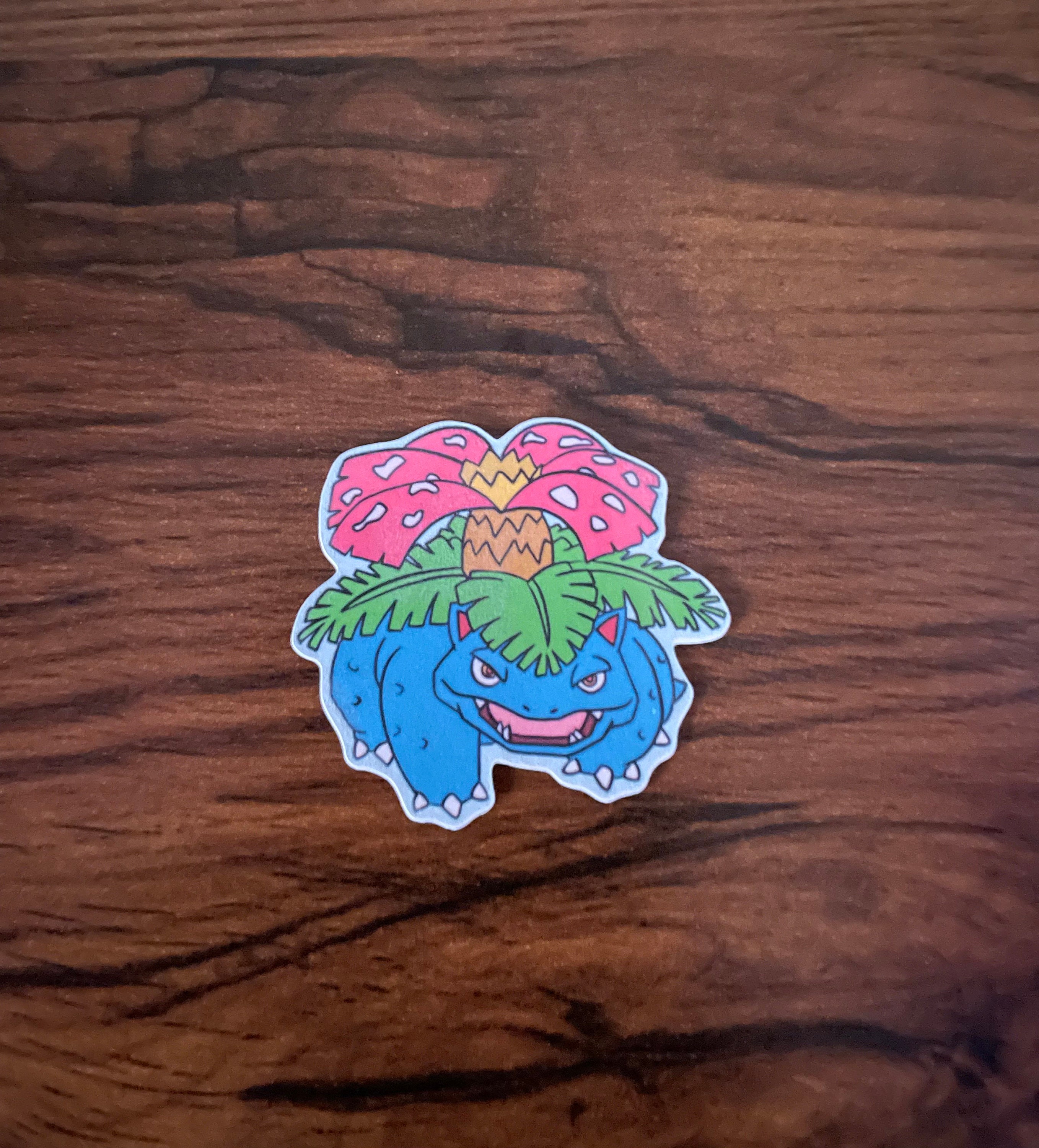 Bulbasaur Ivysaur and Venusaur Sticker Pack - Etsy
