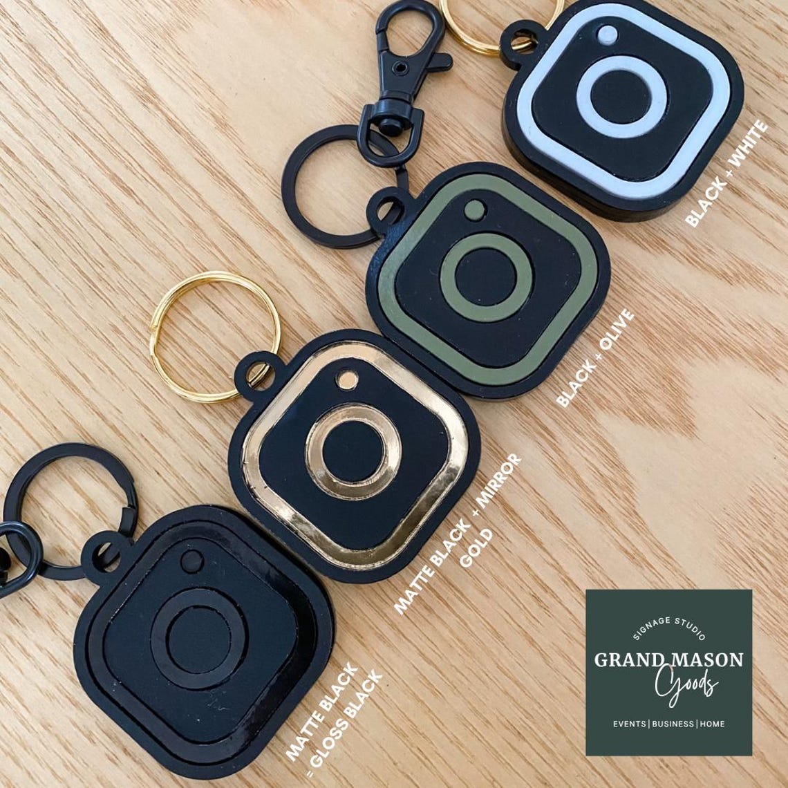 Instagram Smart Keychain I Tap and Follow | NFC Keychain I Digital ...