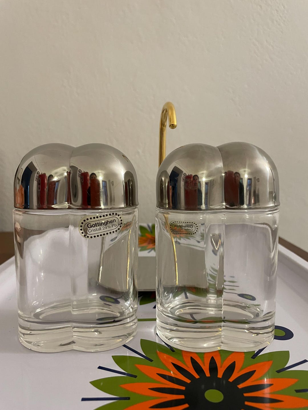 Steel Cruet Set Gottinghen Design Made in Italy - Etsy