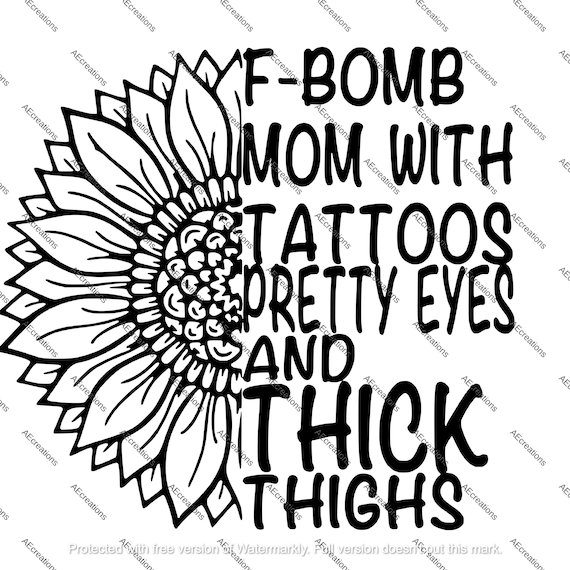 F Bomb Mom Svg - Etsy