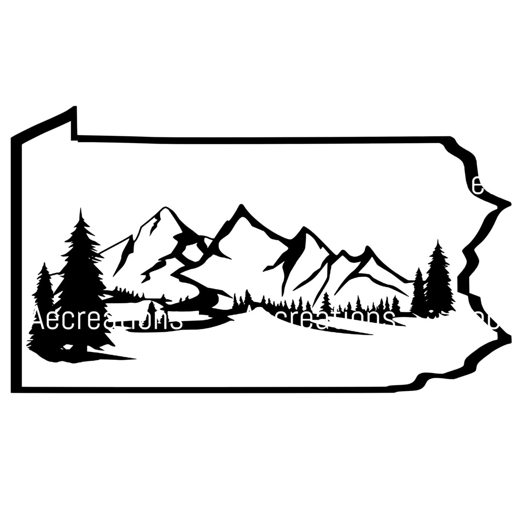 Pa, Pennsylvania SVG - Etsy