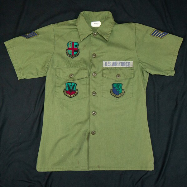 Us Air Force Button Shirt - Etsy