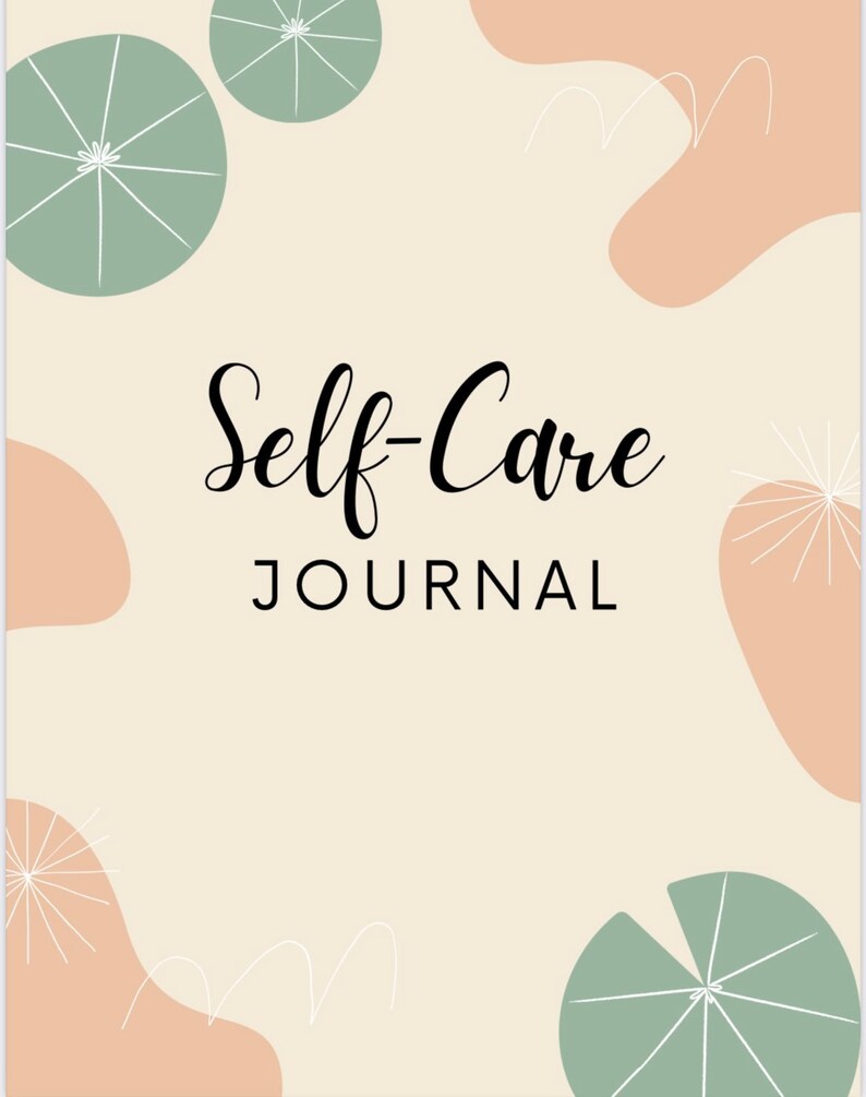 Self Care Journal-digital File - Etsy