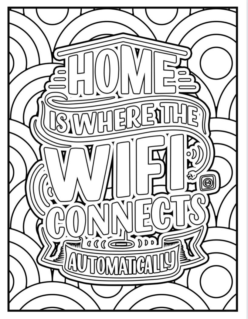 Adult Inspirational Coloring Pages - Etsy